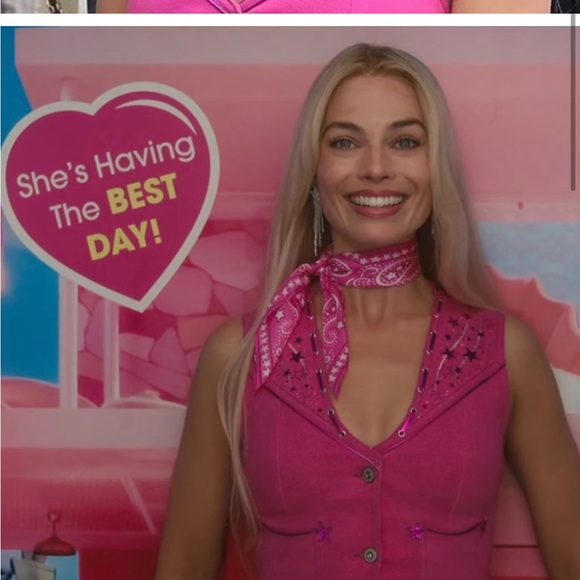 Barbie | Accessories | Barbie The Movie Pink Bandana Last One | Poshmark